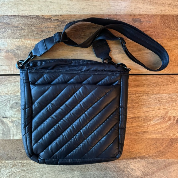 THINK ROYLN | Bags | Think Royln Cloud Crossbody Bag Black Quilted ...